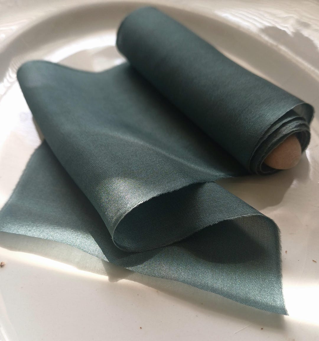 Drake Classic Silk Ribbon ~ Raw Edge Ribbon ~ Wedding Bouquet ~ Bridal ...
