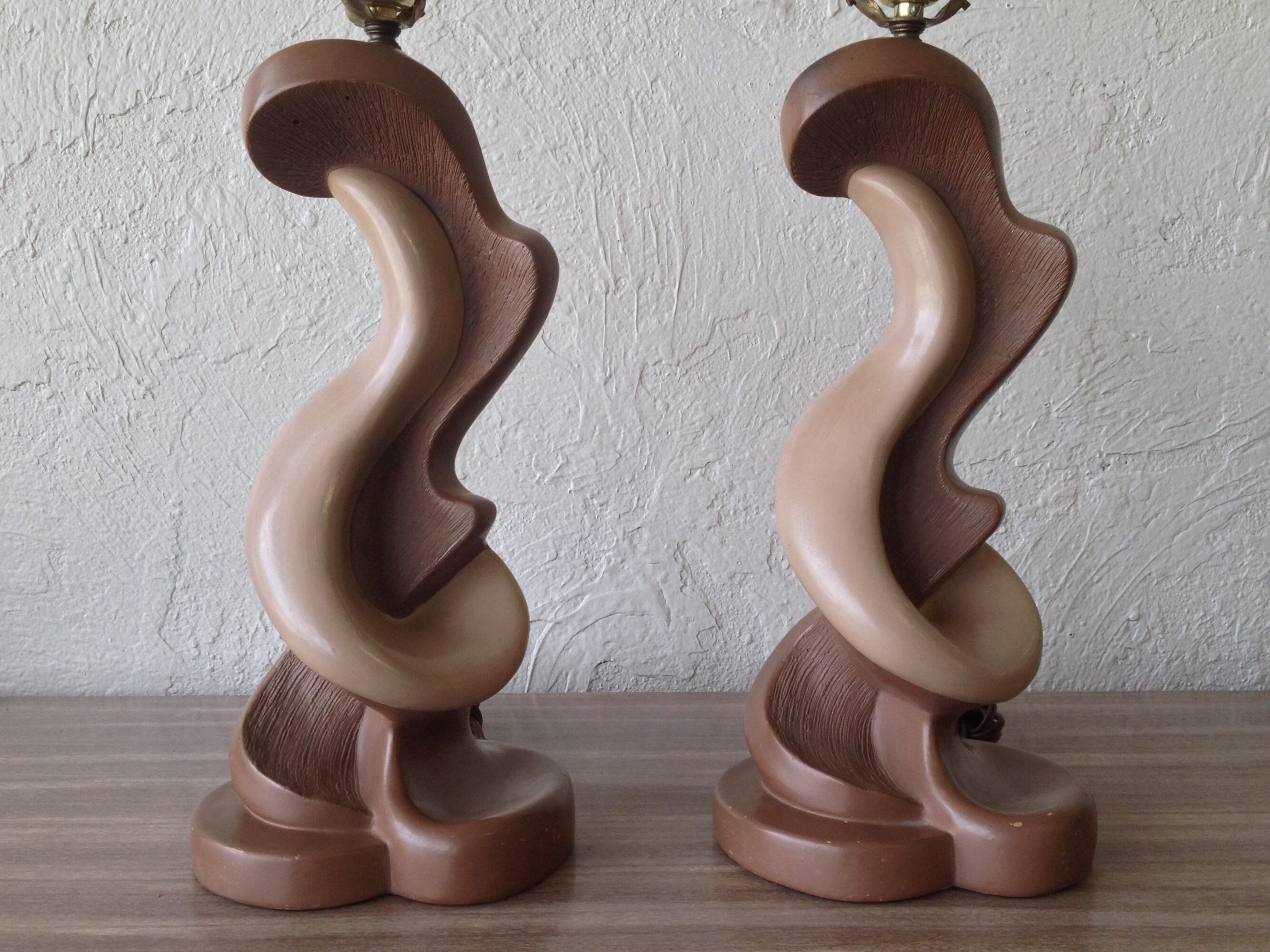 Pair Of Reglor Of California Freeform Lamps | Etsy
