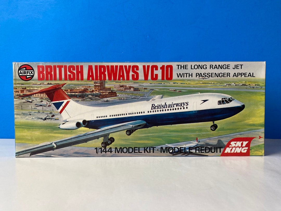 Airfix British Airways VC10 Model Kit New / Unbuilt - Etsy UK