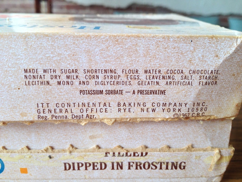 Vintage Hostess Ding Dongs Box | Etsy