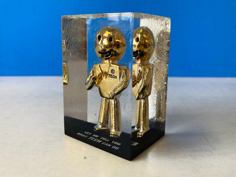 Chrysler Mr. Tech Acrylic Paperweight - Etsy