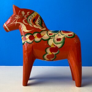 6 1/2" Tall Dala Horse - Etsy
