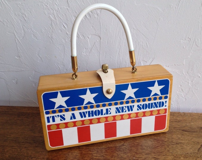 Enid Collins It's A Whole New Sound Radio Purse - Etsy