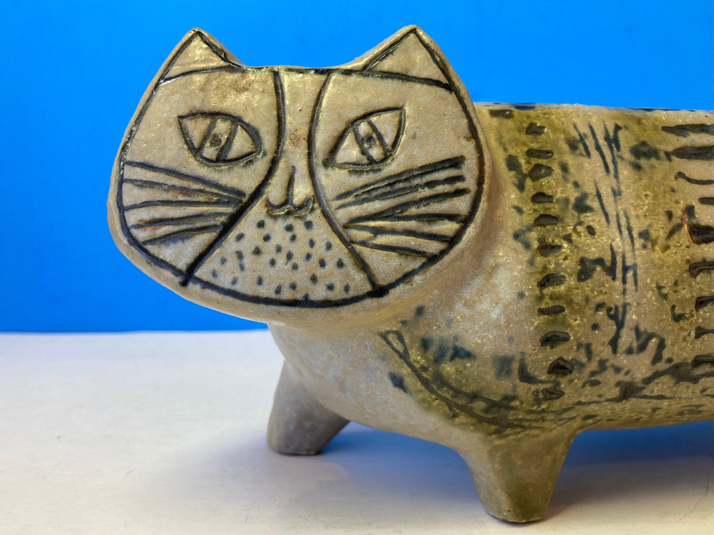 Lisa Larson Big Cat - Etsy