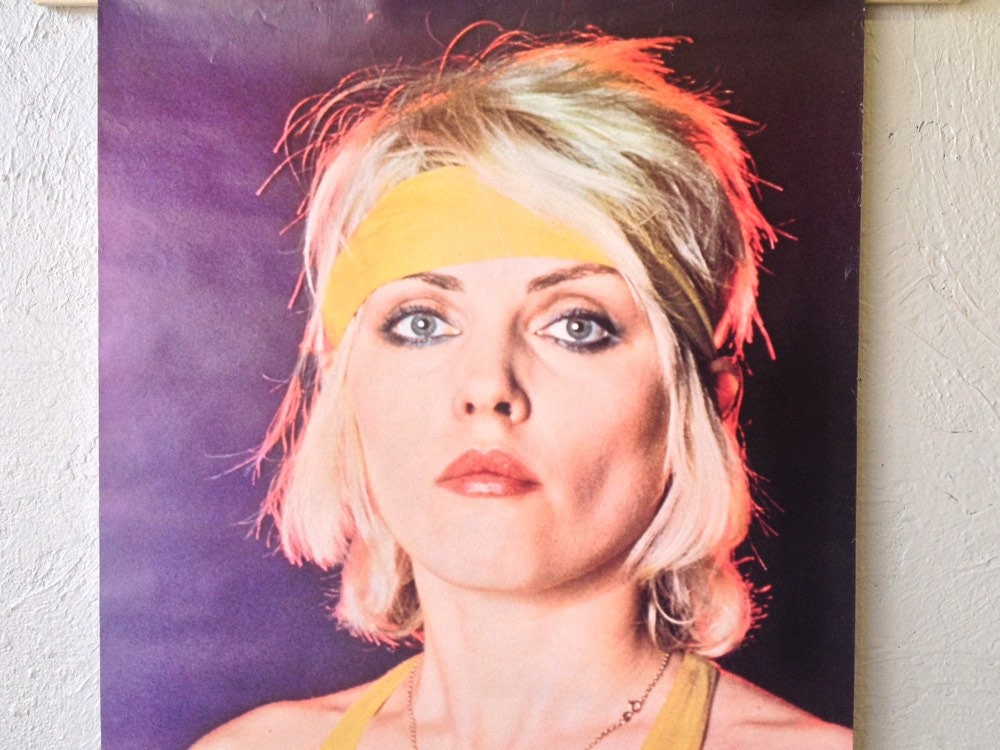 Vintage Debbie Harry Poster - Etsy