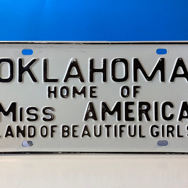 Oklahoma License Plates - Etsy