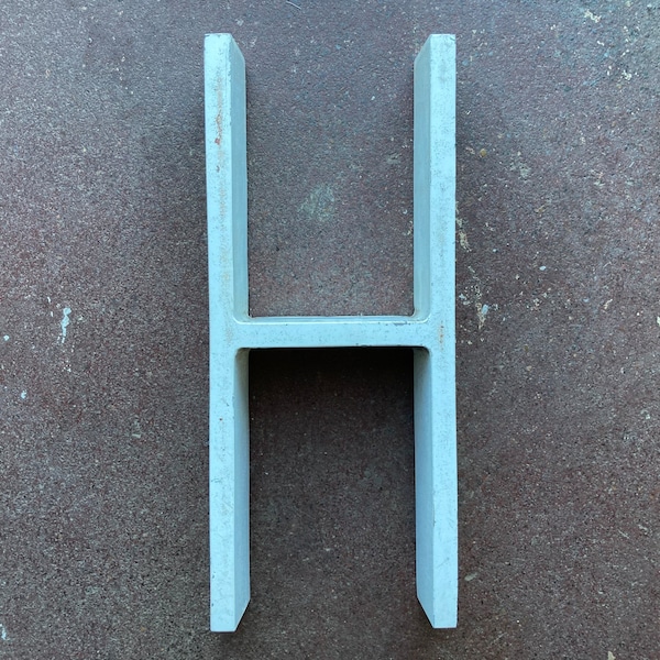Metal Letter H - Etsy