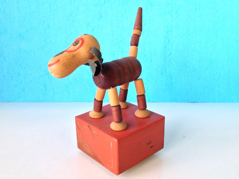 Wakouwa Animated Dog Push Puppet - Etsy