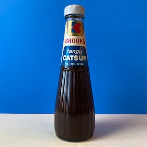 Brooks Tangy Catsup Bottle - Etsy