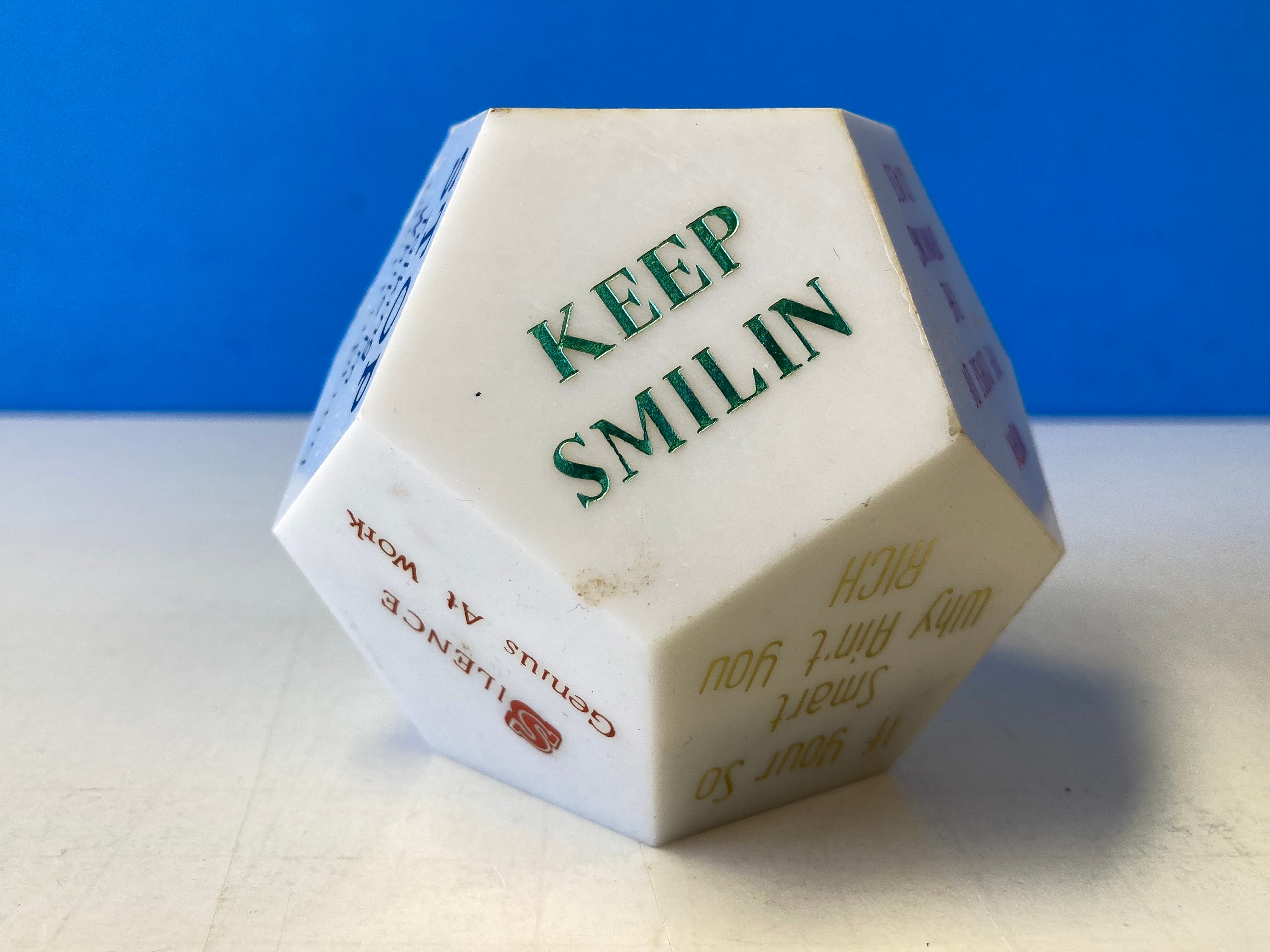 Dodecahedron Paperweight Funny Phrases - Etsy
