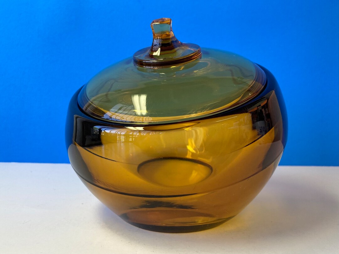 Viking Orb Candy Dish W Lid - Etsy