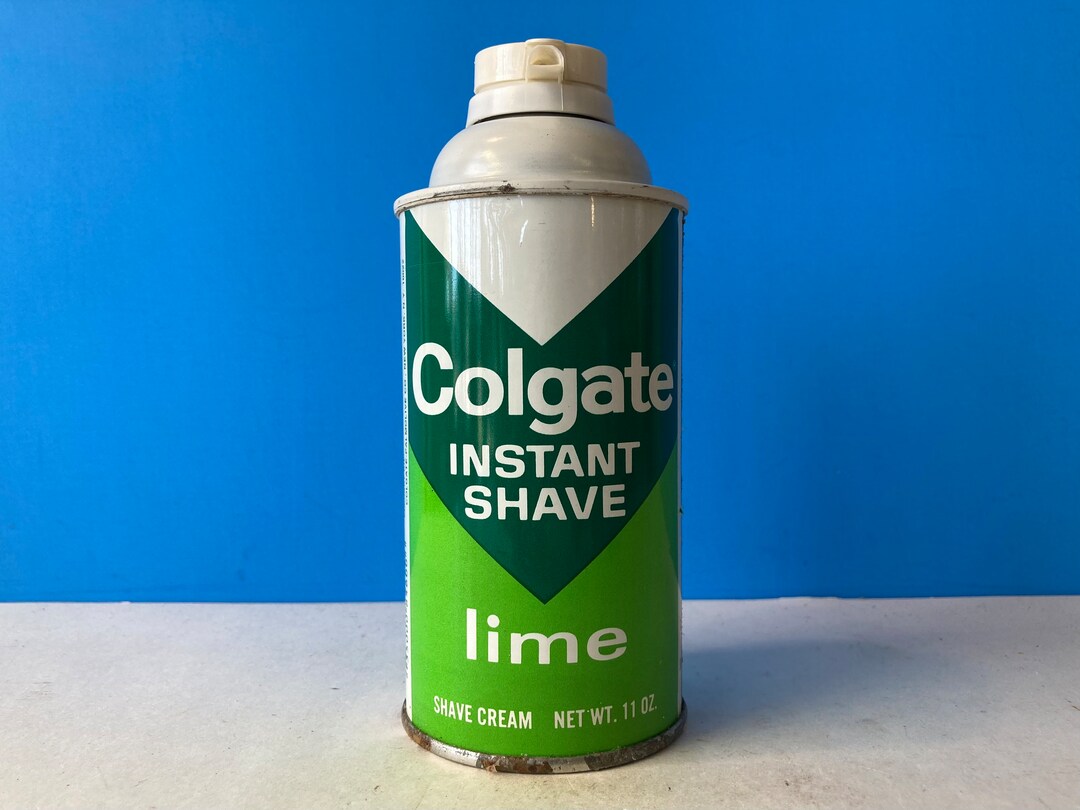 Vintage Colgate Instant Shave Lime - Etsy