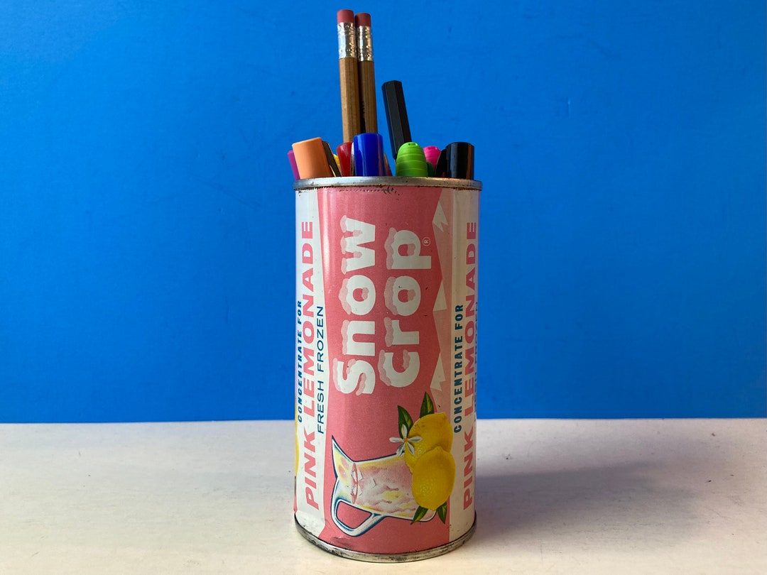 Snow Crop Pink Lemonade Tin Can - Etsy