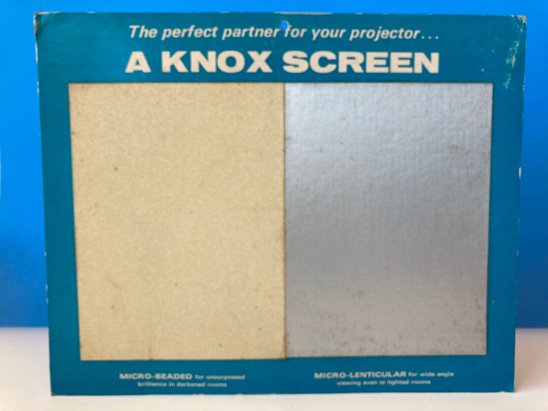 Vintage Camera Store Sign Knox Projector Screen - Etsy