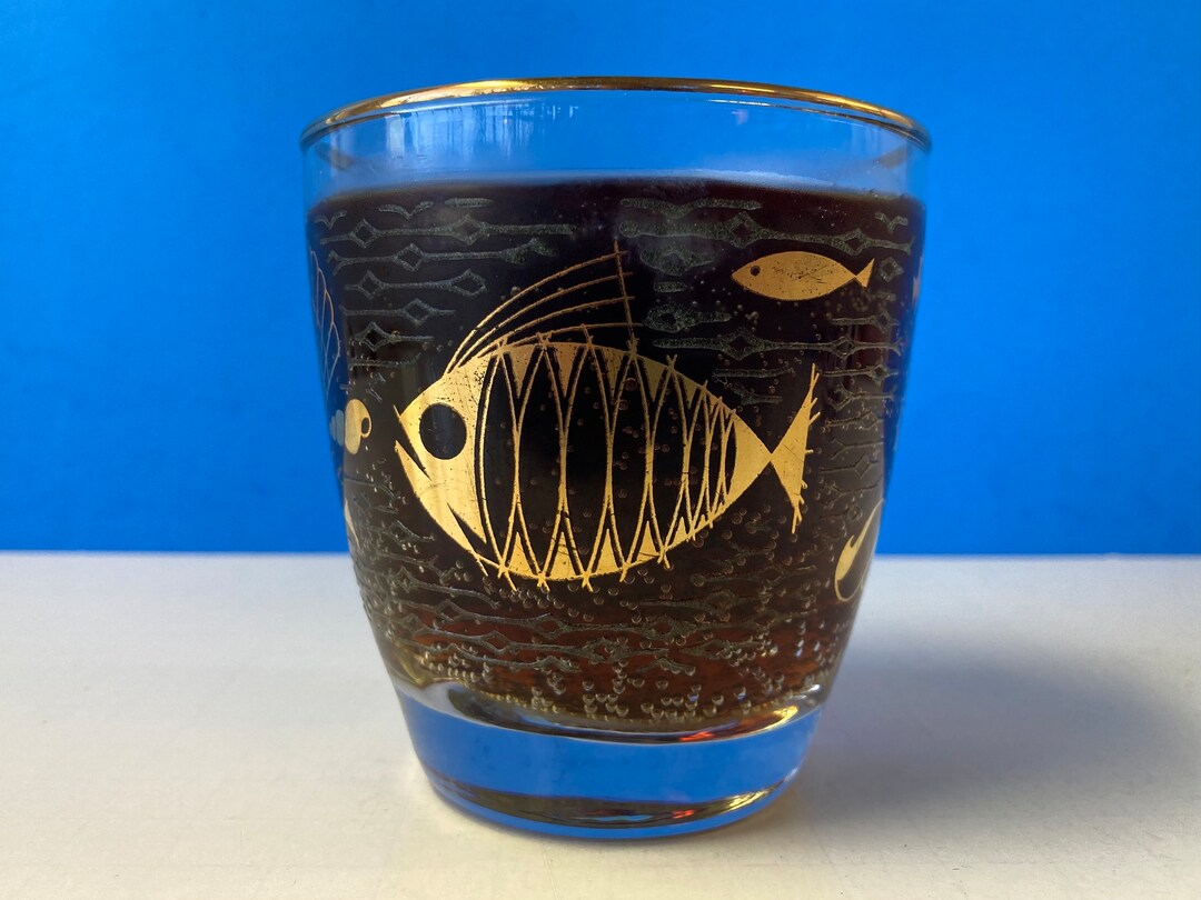 Libbey Marine Life Glass - Etsy
