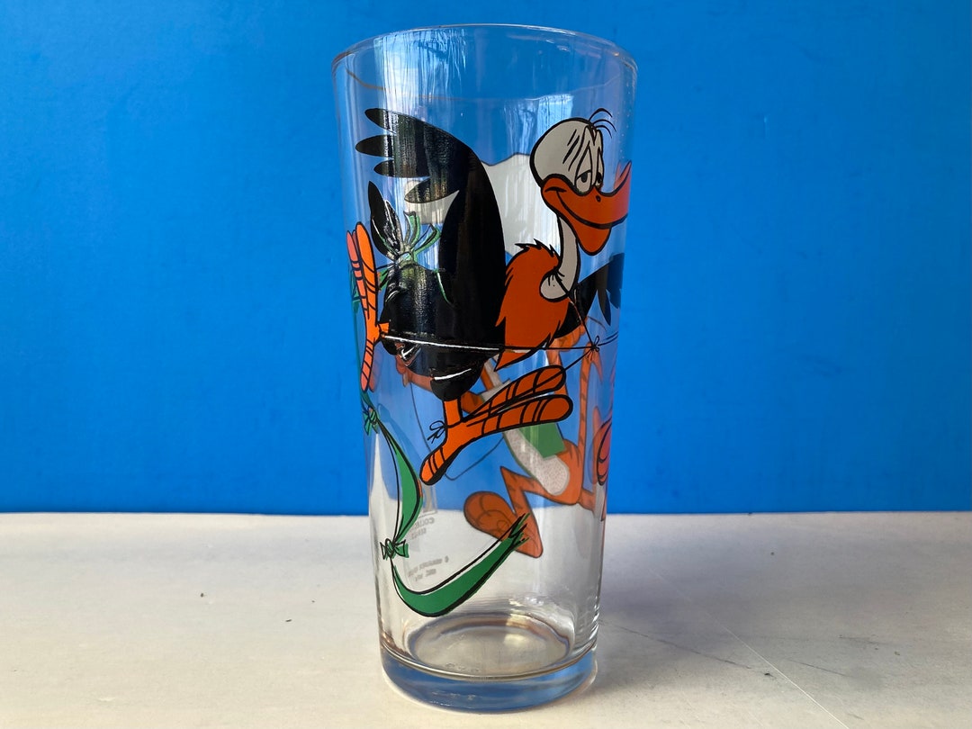 Cool Cat & Beaky Buzzard Character Glass - Etsy