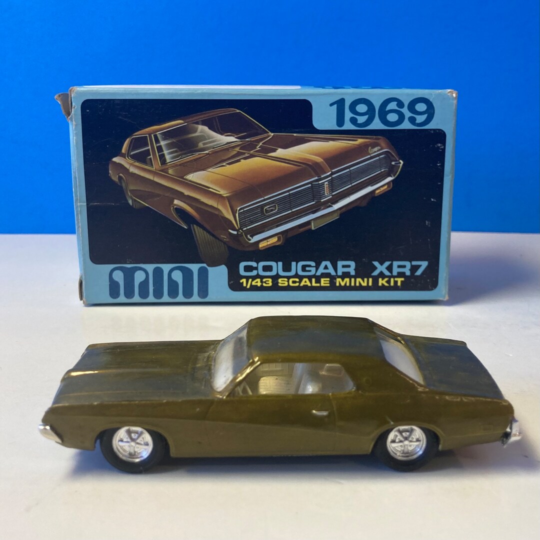 AMT Mini Kit 1969 Cougar XR7 Built Up - Etsy