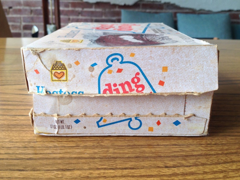 Vintage Hostess Ding Dongs Box | Etsy
