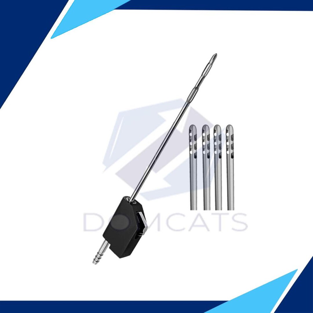 Micro-aire Style Stainless Steel Coleman Multi-hole Aspiration Cannula ...