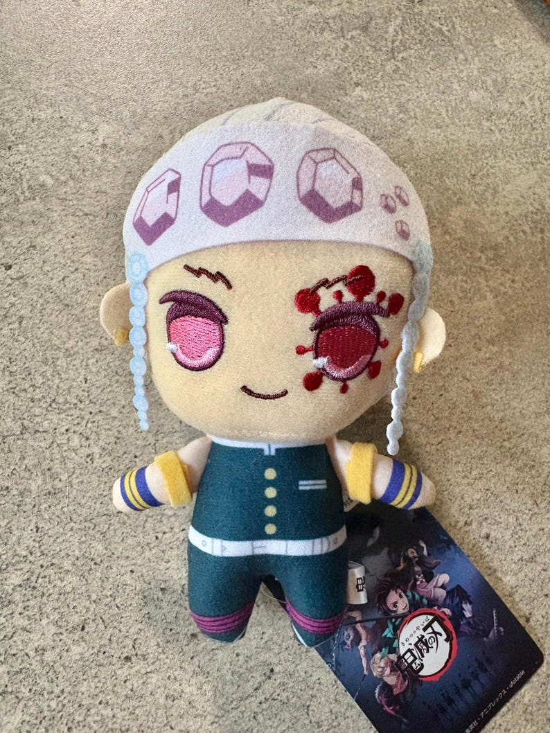 Demon Slayer Tengen Uzui Plush – 16cm Strap Plush – Aniplex / Furyu ...
