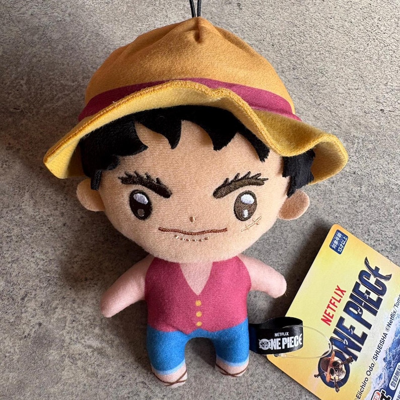 Netflix One Piece Live Action Plush 15cm – Luffy Zoro Nami Usopp Sanji ...