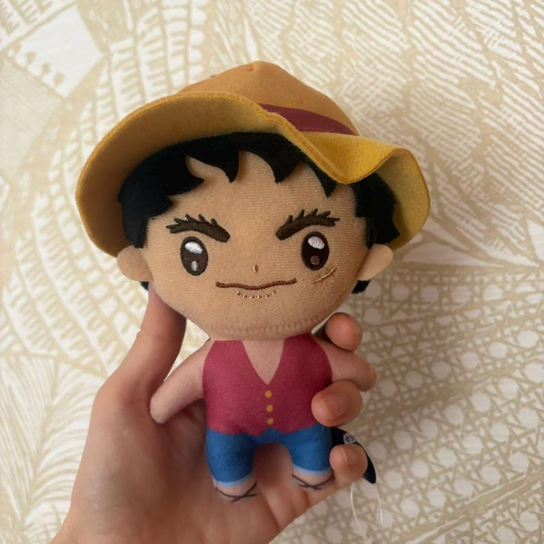 Netflix One Piece Live Action Plush 15cm – Luffy Zoro Nami Usopp Sanji ...