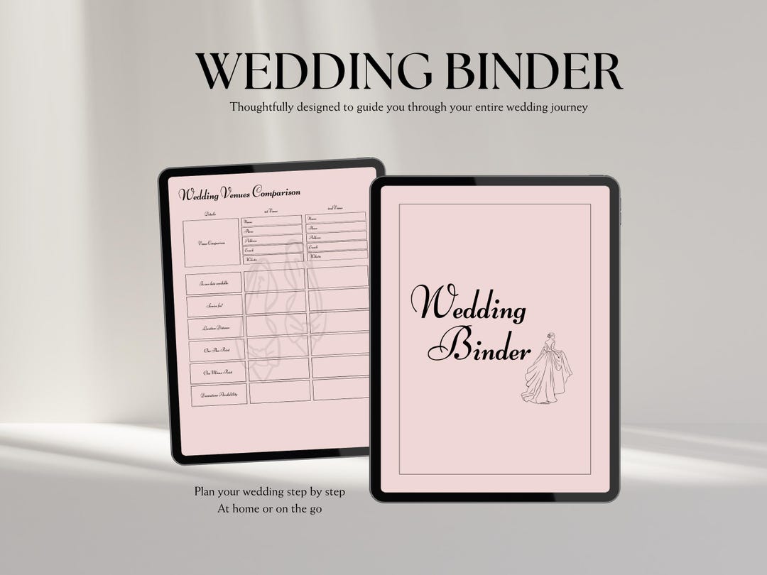 Wedding Planner Book, Wedding Binder, Wedding Day Binder, Wedding Must ...