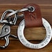 Coordinates Keychain Gift for Man Custom Leather Keychain - Etsy