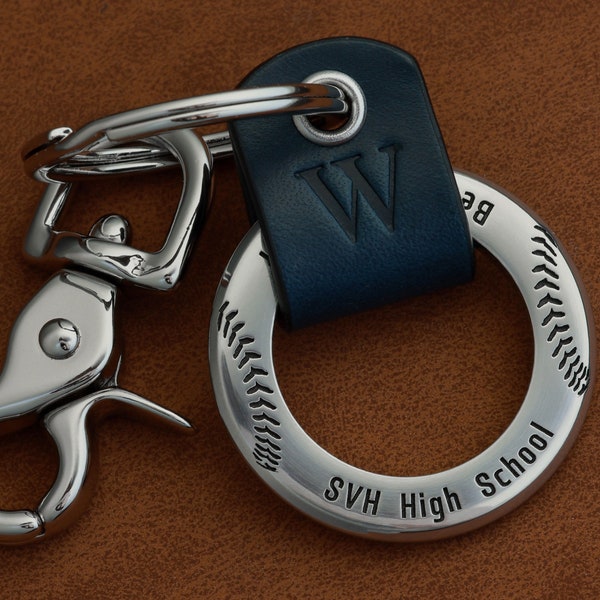 Baseball Keychain - Etsy