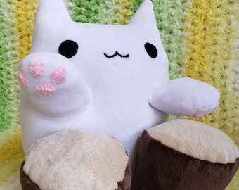 Bongo cat plush | Etsy