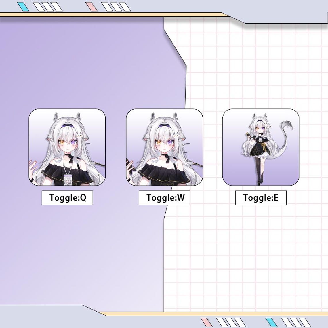 Premade Live2d Vtuber Model: Ready to Use, Vtubestudio Compatible - Etsy