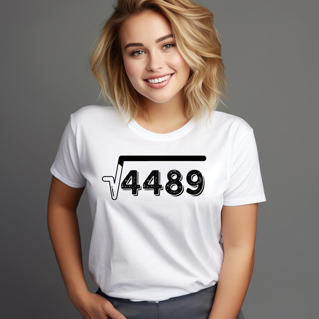 Square Root 4489 Meme Shirt, 67 Meme Shirt, Math Joke Tee for Teens ...