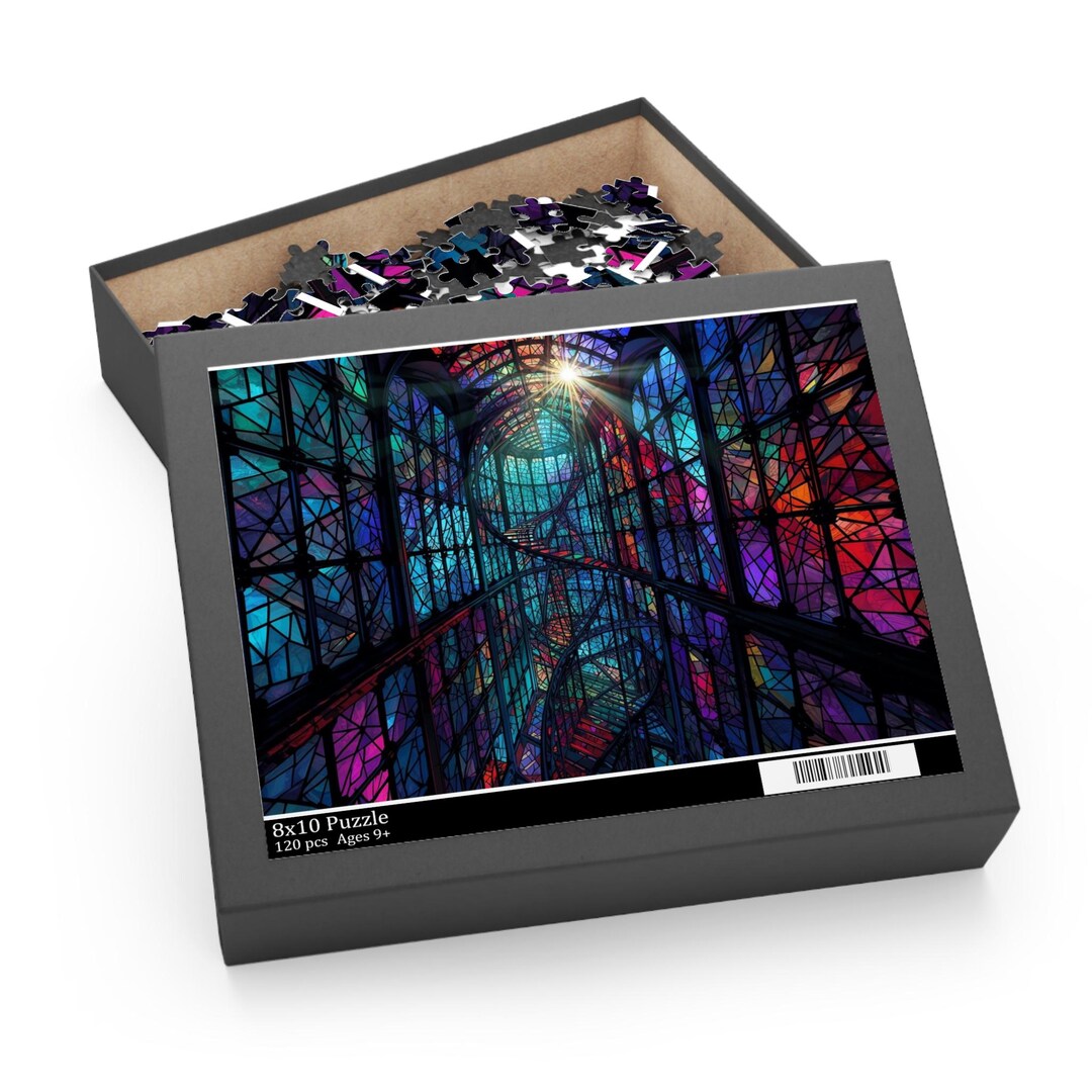 Paradoxical Structure -stained Glass Puzzle for Relaxation, 120-500 ...