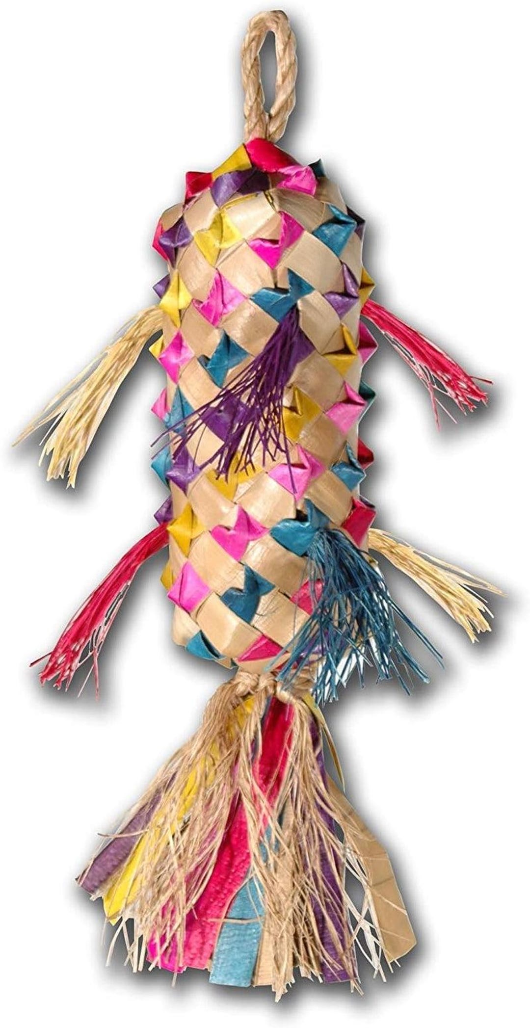 Spiked Pinata Small 7" Natural Bird Toy - Etsy
