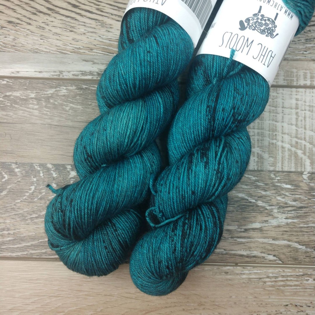 RTS Aether Mythical Gods Collection Yak Sock Fingering Weight Yarn Dark ...