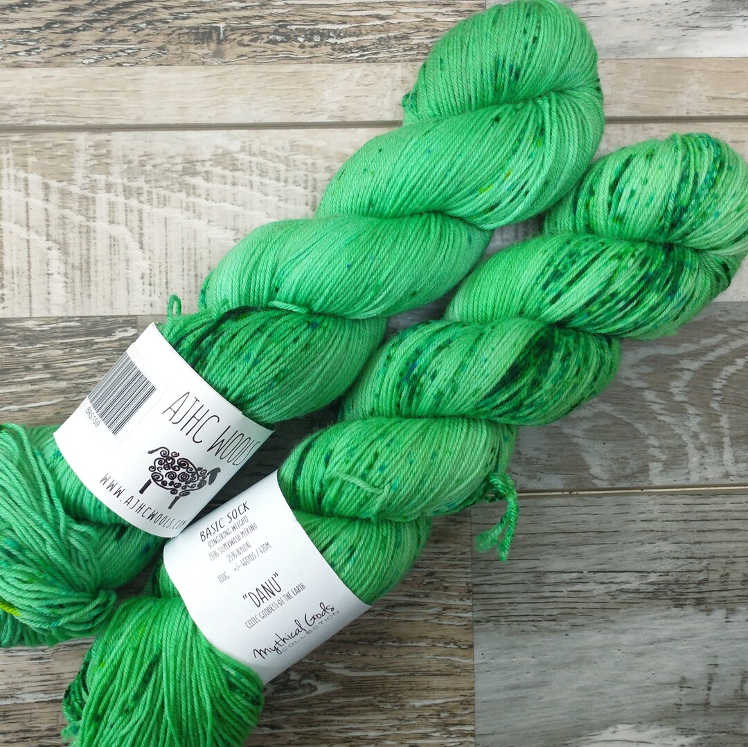 RTS Danu Mythical Gods Collection Basic Sock Fingering Weight Sock Yarn ...