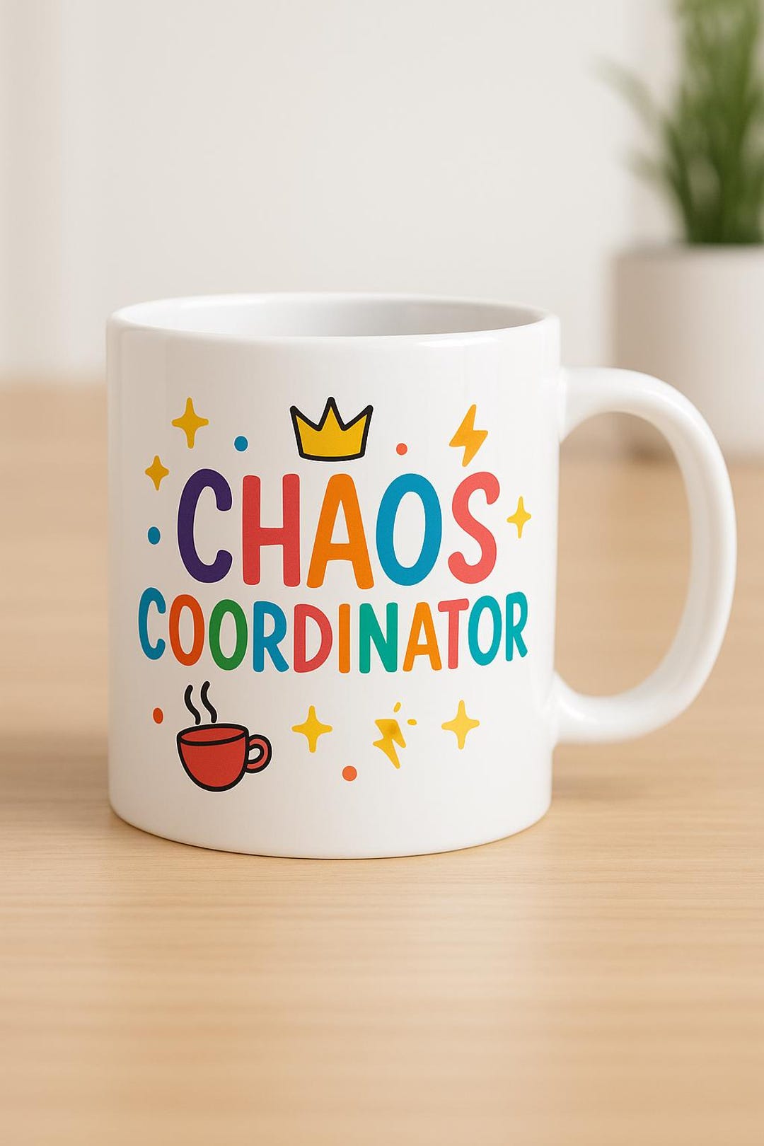Funny "chaos Coordinator" Mug Design - Playful Office Gift (digital ...