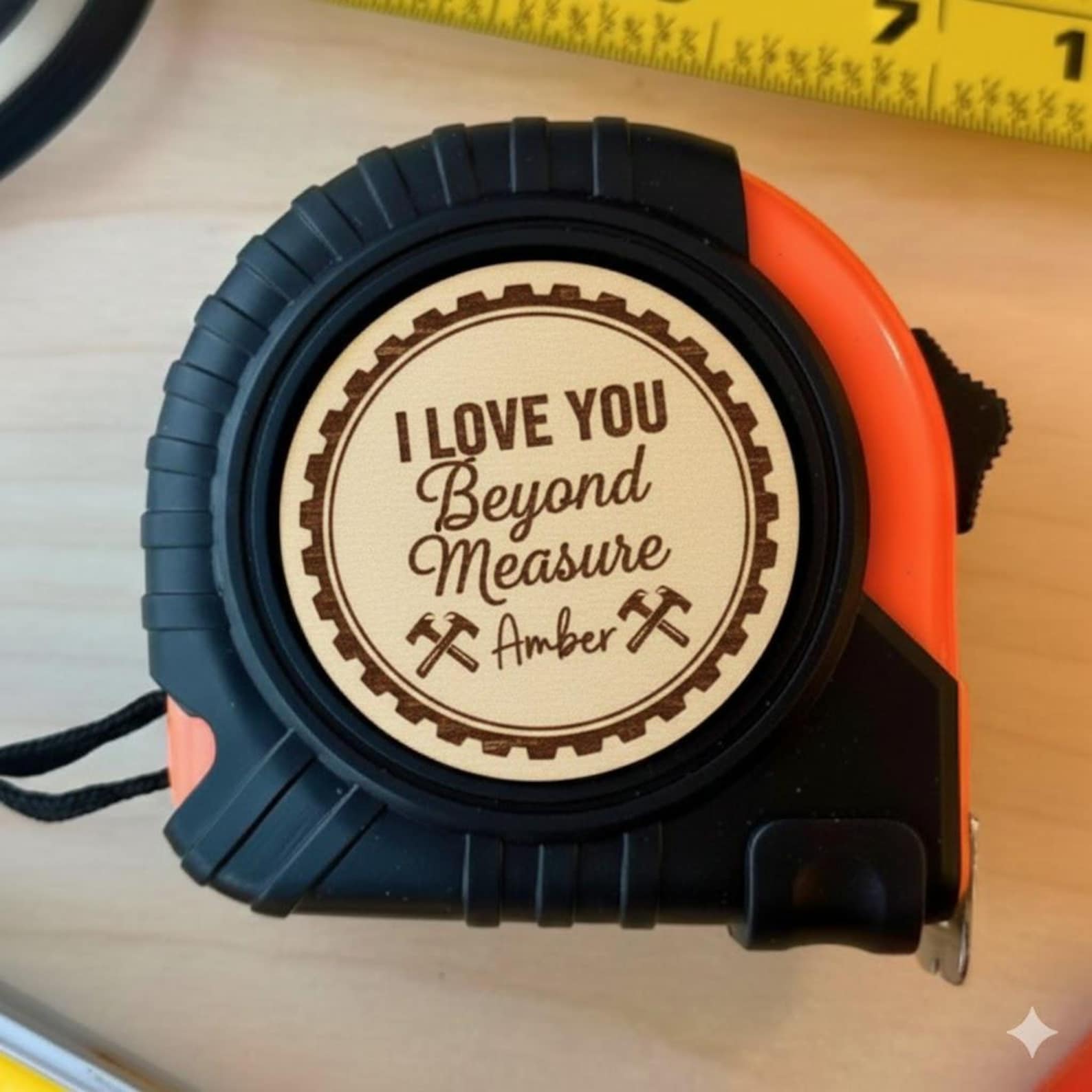 Engraved Tape Measure Personalized Husband Gift for Valentines Day ...