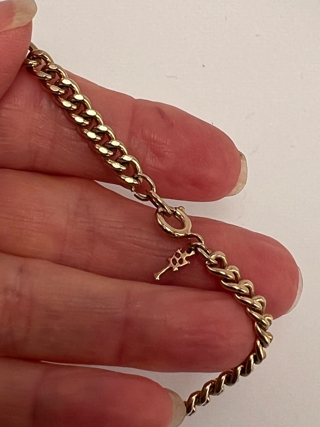 Crown Trifari Long Curb Chain - Etsy