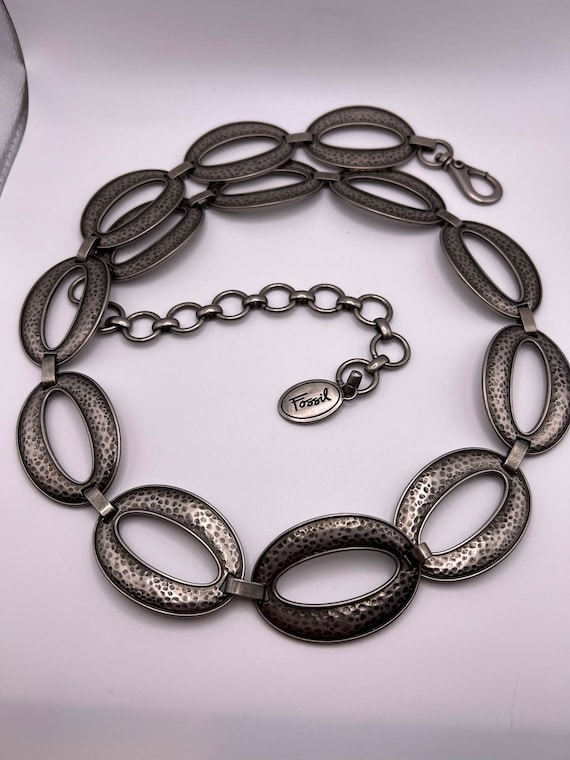 Fossil Chain belt - Gem