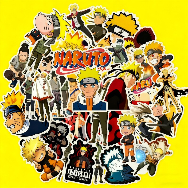 Naruto Stickers - Etsy
