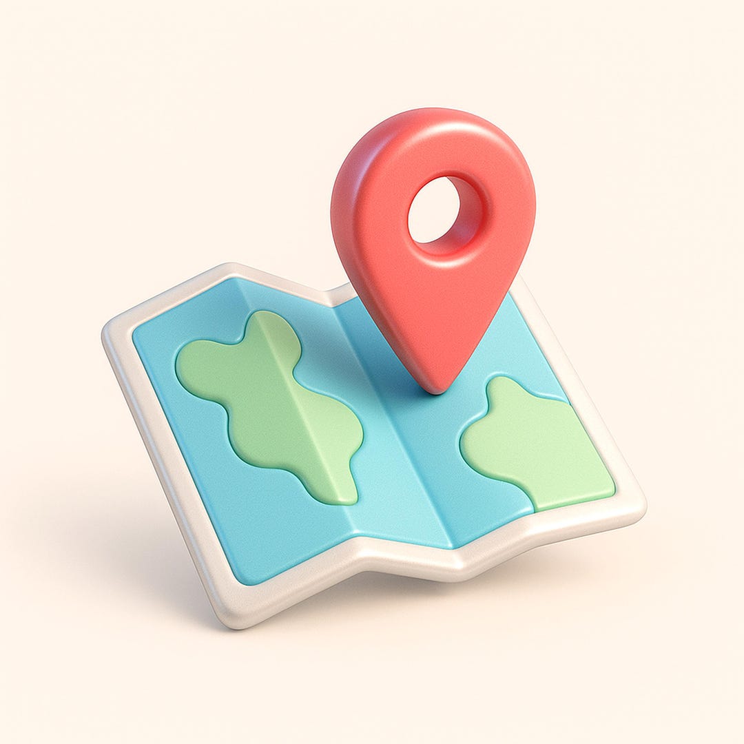 Kawaii Map Pin Icon – Digital Download - Etsy