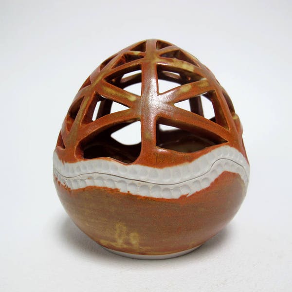 Pottery Luminary - Etsy