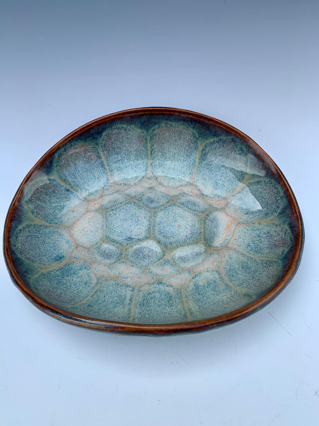 Stoneware Appetizer Plate, Flower Impression Design, Dessert Serving ...