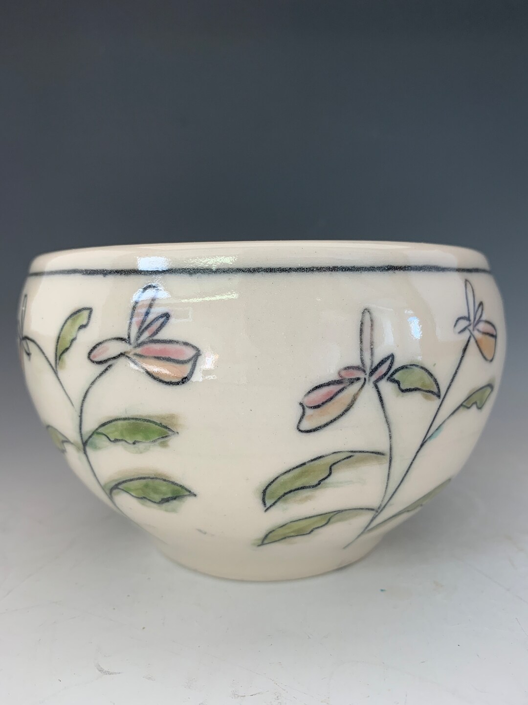 Bowl,serving Bowl,mishima,sgraffito,rice Bowl,salad Bowl,ice Cream Bowl ...