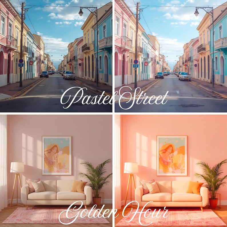 Anime Aesthetic Lightroom Preset Bundle | Sakura Glow, Sky Dream ...