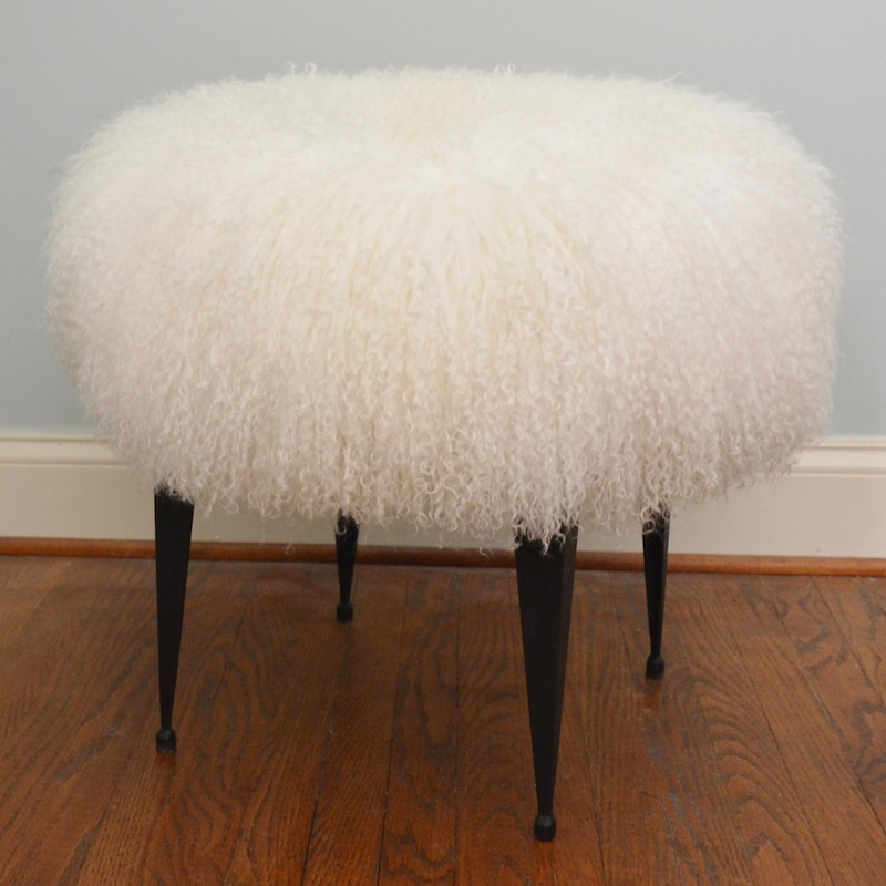 Fur Stool - Etsy
