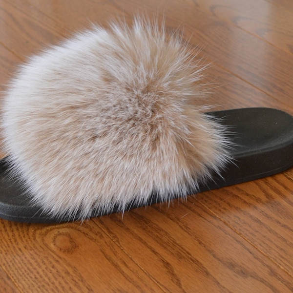 Slides Fur - Etsy