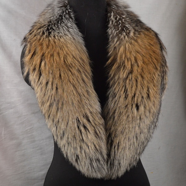 Black Fox Collar - Etsy