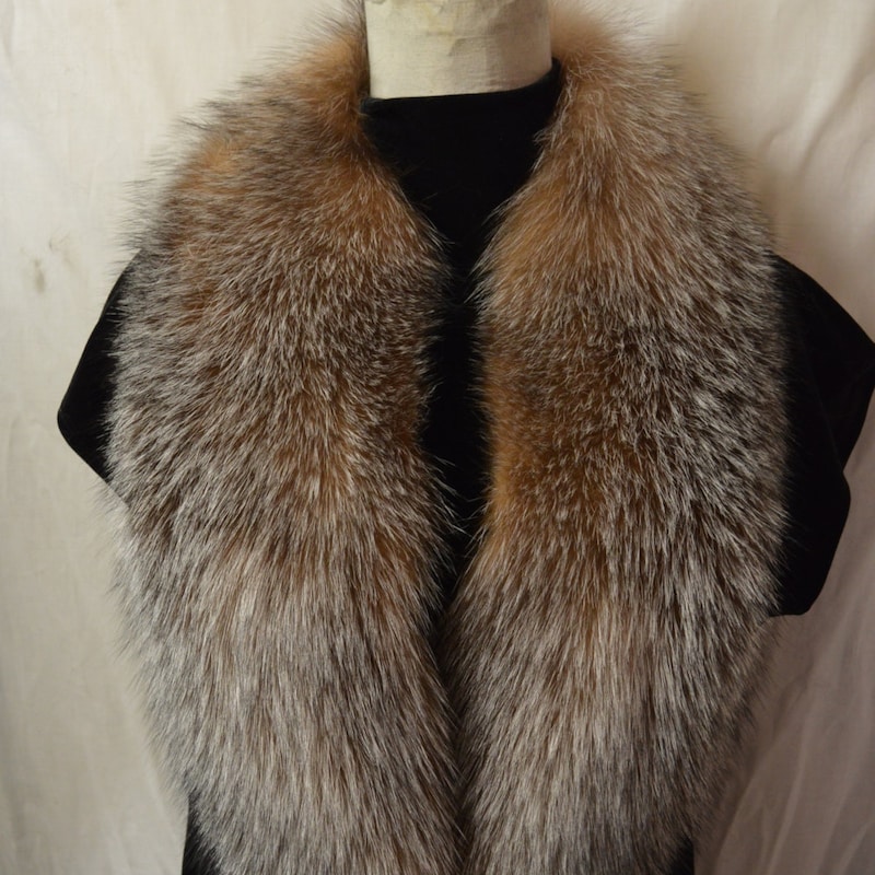 Real Fur Collar - Etsy